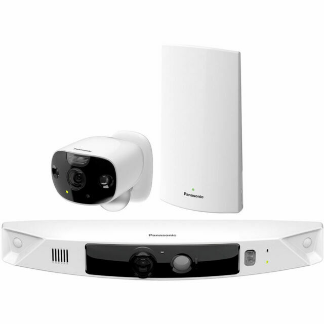 Panasonic HomeHawk Smart Home Monitoring HD Camera System with 2 ...