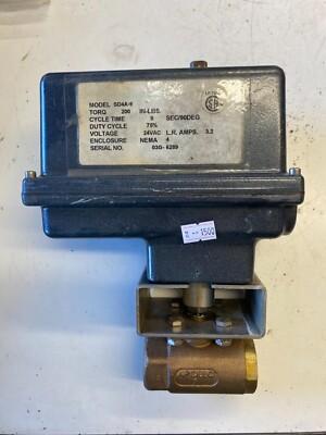 Indelac Controls SD series SD4A-9 rotary electric actuator motorized ...