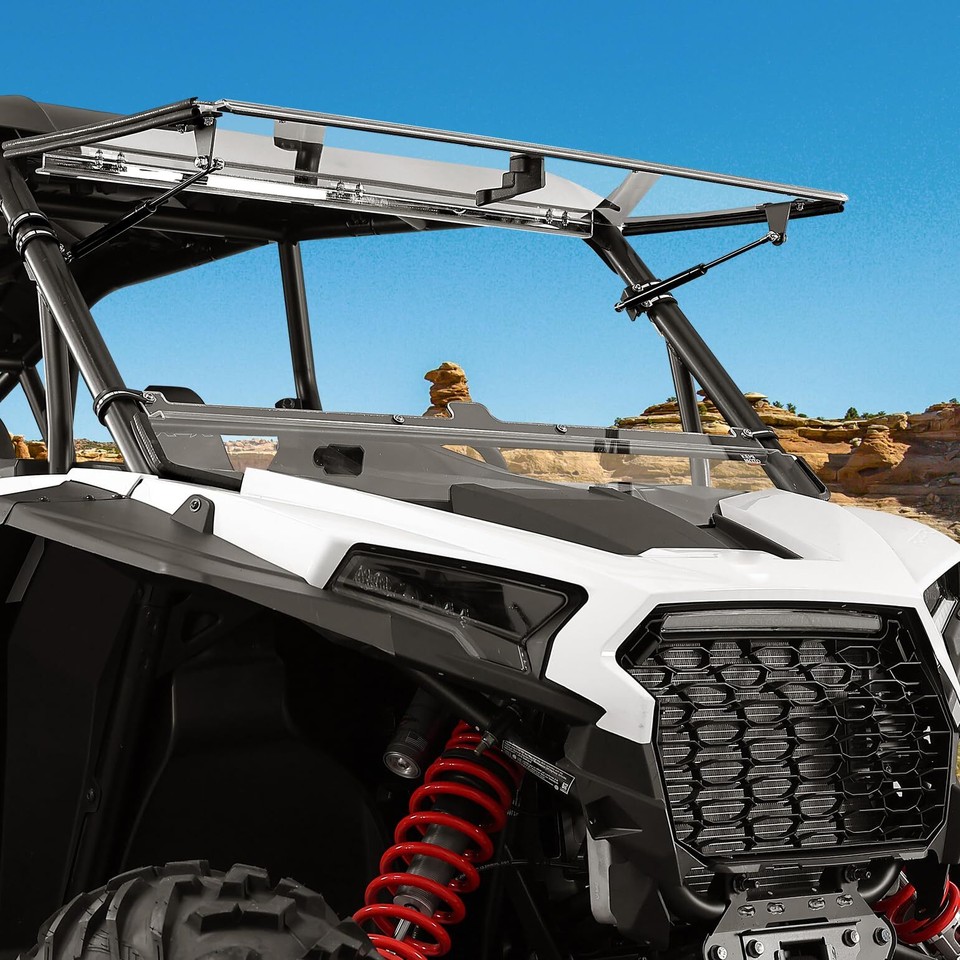 Full Flip Split Windshield Window for 2024-2026 Polaris RZR XP 1000 ...