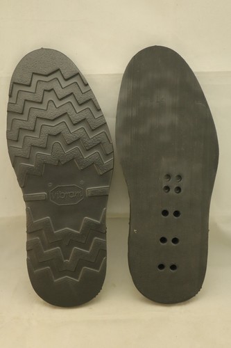 Vibram 4014 Black Rubber Cristy Work Boot Replacement Sole Pair | eBay