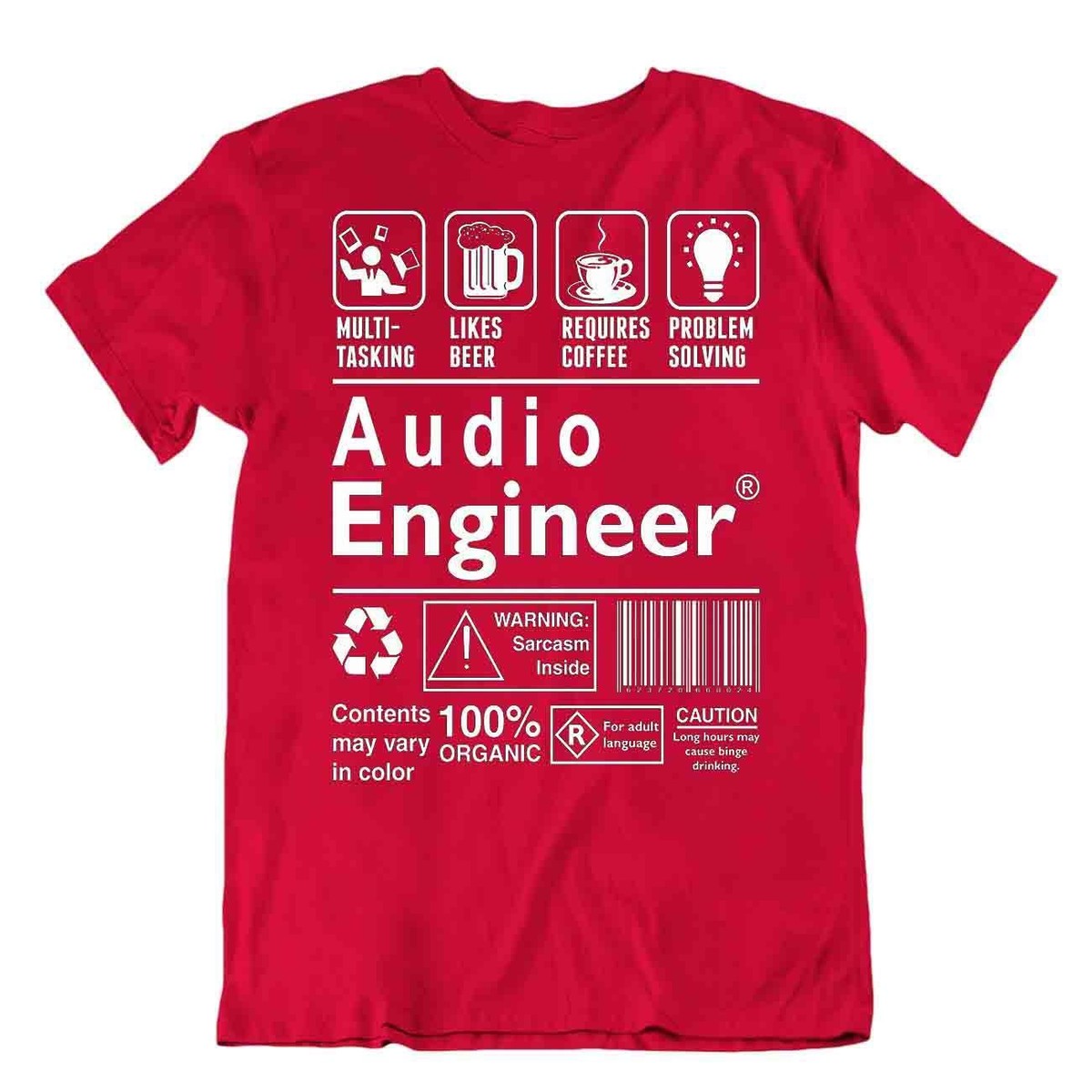 Funny Sound Guy Shirts Audio Engineer Shirt Sound Guy Shirts & Audio