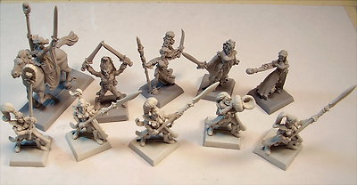 unpainted metal miniature Lot of Warhammer Fantasy Miniatures | eBay