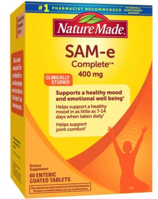 Nature Made SAM-e Complete 400 mg, 60 Tablets | eBay