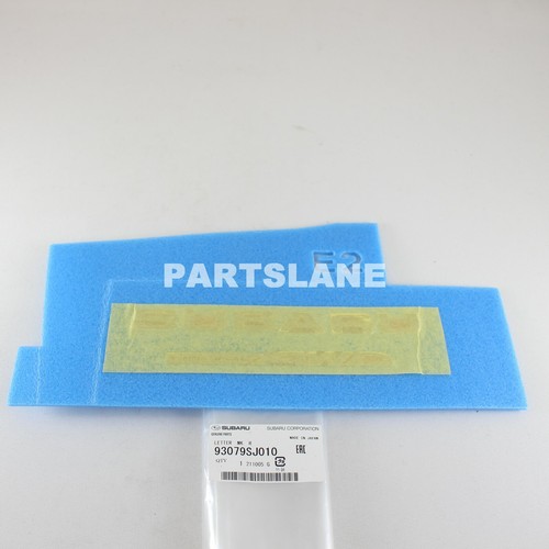 93079SJ010 for Subaru OEM Genuine EMBLEM NAME PLATE, PLASTIC | eBay