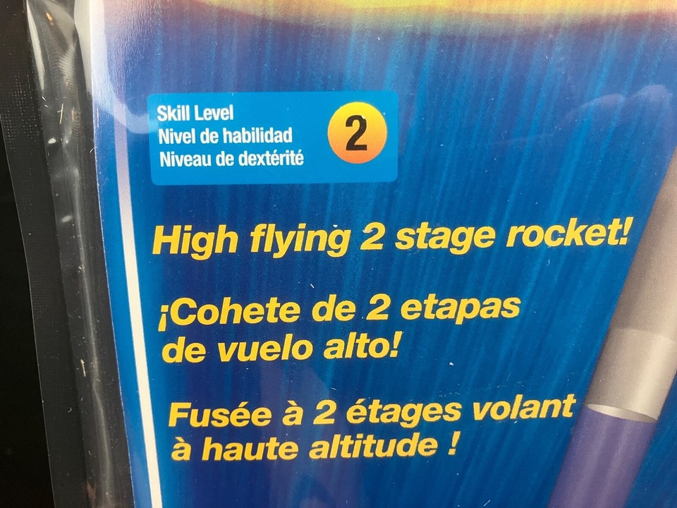 Estes Supernova flying model rocket kit #7248, Two Stage Payloader ...