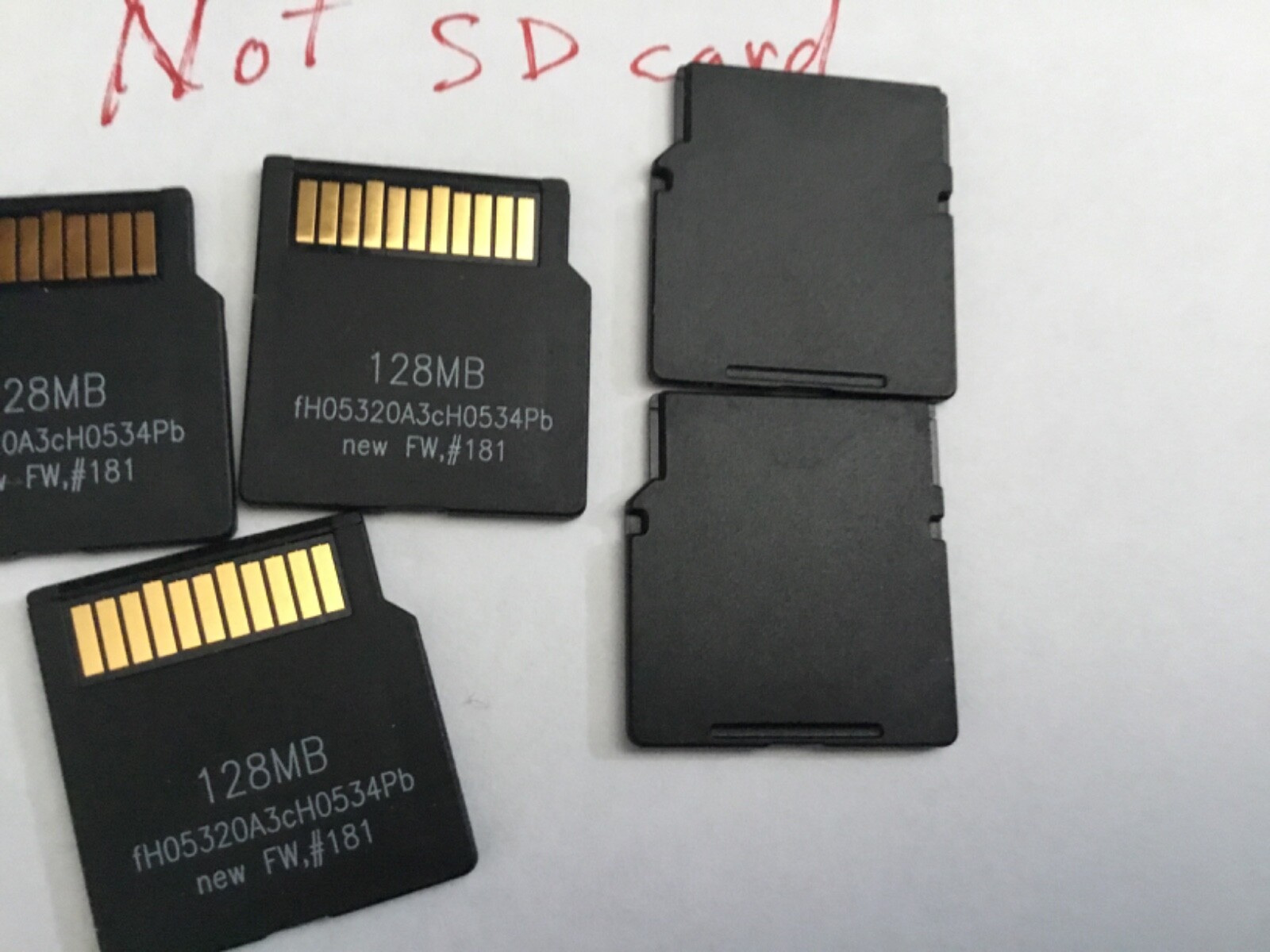 5pcs 128mb mini SD SECURE DIGITAL MEMORY CARD for old Mini SD DEVICES ...