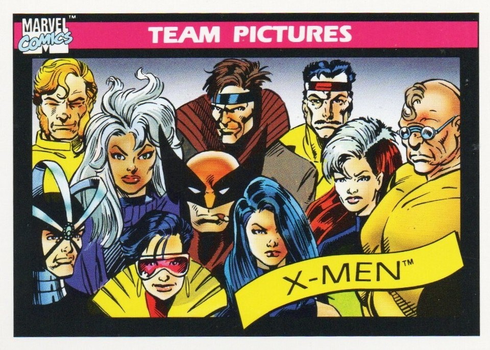 Marvel Comics M 1990 & The X-Men 1991 Individual Trading Cards | eBay UK