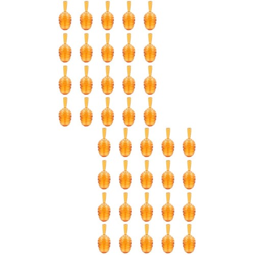 40 pcs Refillable Lip Gloss Tube Honey Pots Shaped Lipgloss Container ...