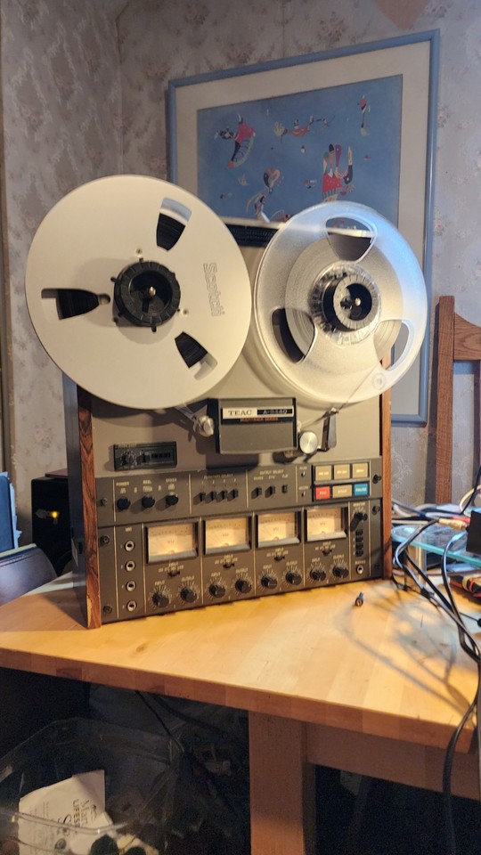 TEAC A-3440 4 Channel Reel to Reel tape recorder With Remote | eBay