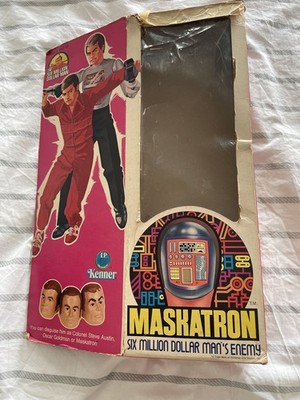 Original Maskatron (Six Million Dollar Man) Figure EMPTY Box | eBay UK