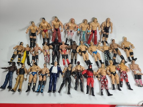 WWE WWF Wrestler 31, 7inch Action Figures Jakks Pacific & Mattel Early ...