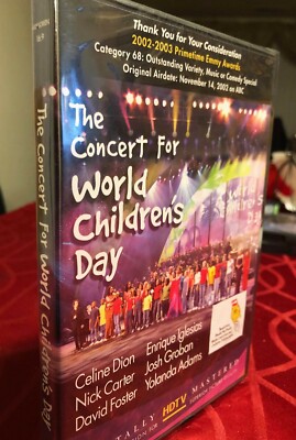 The Concert for World Children's Day - Brand New (DVD HDTV 2002) | eBay