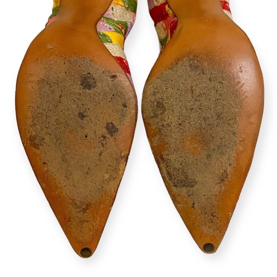 Vintage DeLiso Debs by Palter/Deliso Aria pumps, in multicolor ...