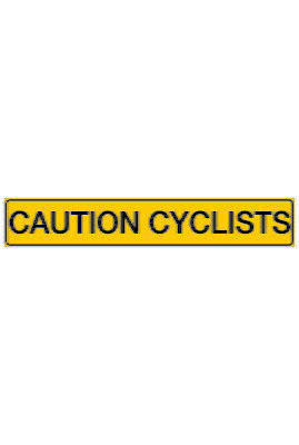 Caution Cyclists | Traffic Signs | eBay Australia
