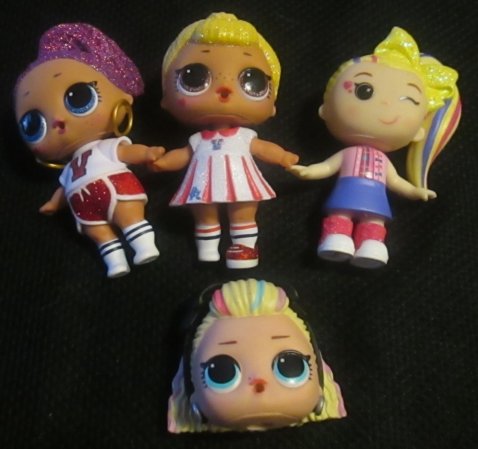 LOT OF 3 2018 MGA LOL SURPRISE 3" DOLLS TOYS FIGURES+ EXTRA HEAD | eBay