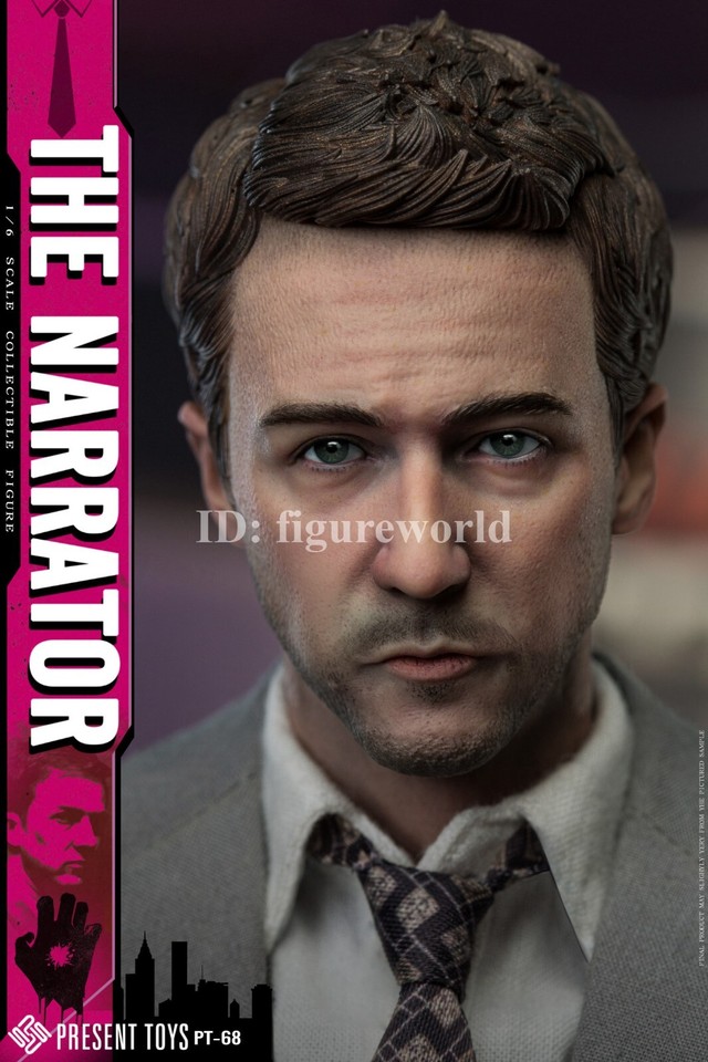 PRESENT TOYS PT-sp68 1/6 Fight Club The Narrator Jack Norton Action ...