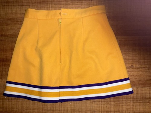 vintage cheerleading Mini skirt xs los angelas lakers lsu cosplay | eBay