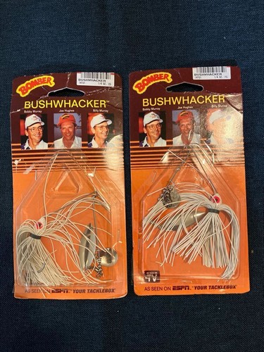BOMBER Bushwacker 2 piece set unused spinnerbait 1/4oz | eBay