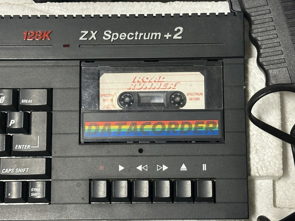 Rare SINCLAIR ZX Spectrum + 2 James Bond ACTION PACK Gaming System ...