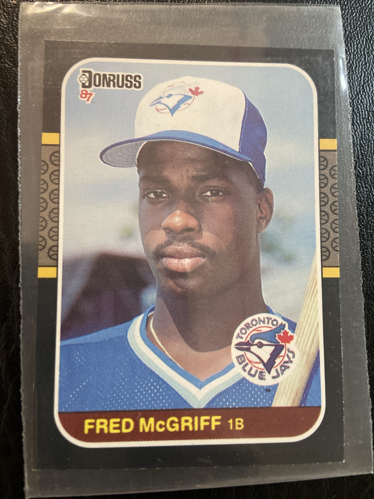 1987 Donruss 621 Fred McGriff Toronto Blue Jays Rookie Card MINT! HOF ...