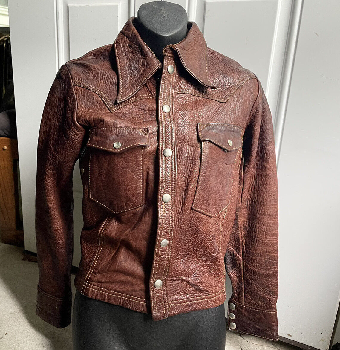 East West Musical Instruments Leather Jacket Vintage Moto East West Musical Instruments Leather Jacket Vintage Moto
