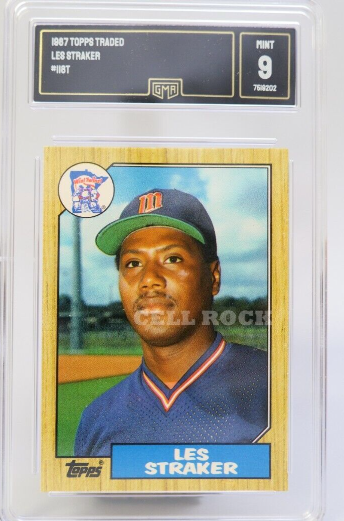 1987 Topps Traded - Les Straker #118T (RC) for sale online | eBay