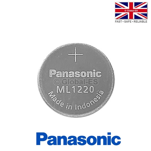 Panasonic ML1220 Rechargeable Lithium CMOS BIOS RTC Coin Cell Battery ...