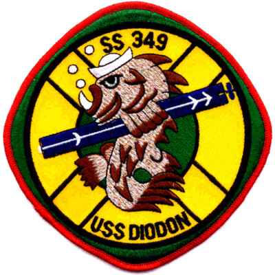 SS-349 USS Diodon Patch | eBay