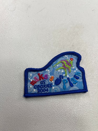 MAKE A SPLASH GIRL SCOUT COOKIES 2004 Patch K045 | eBay