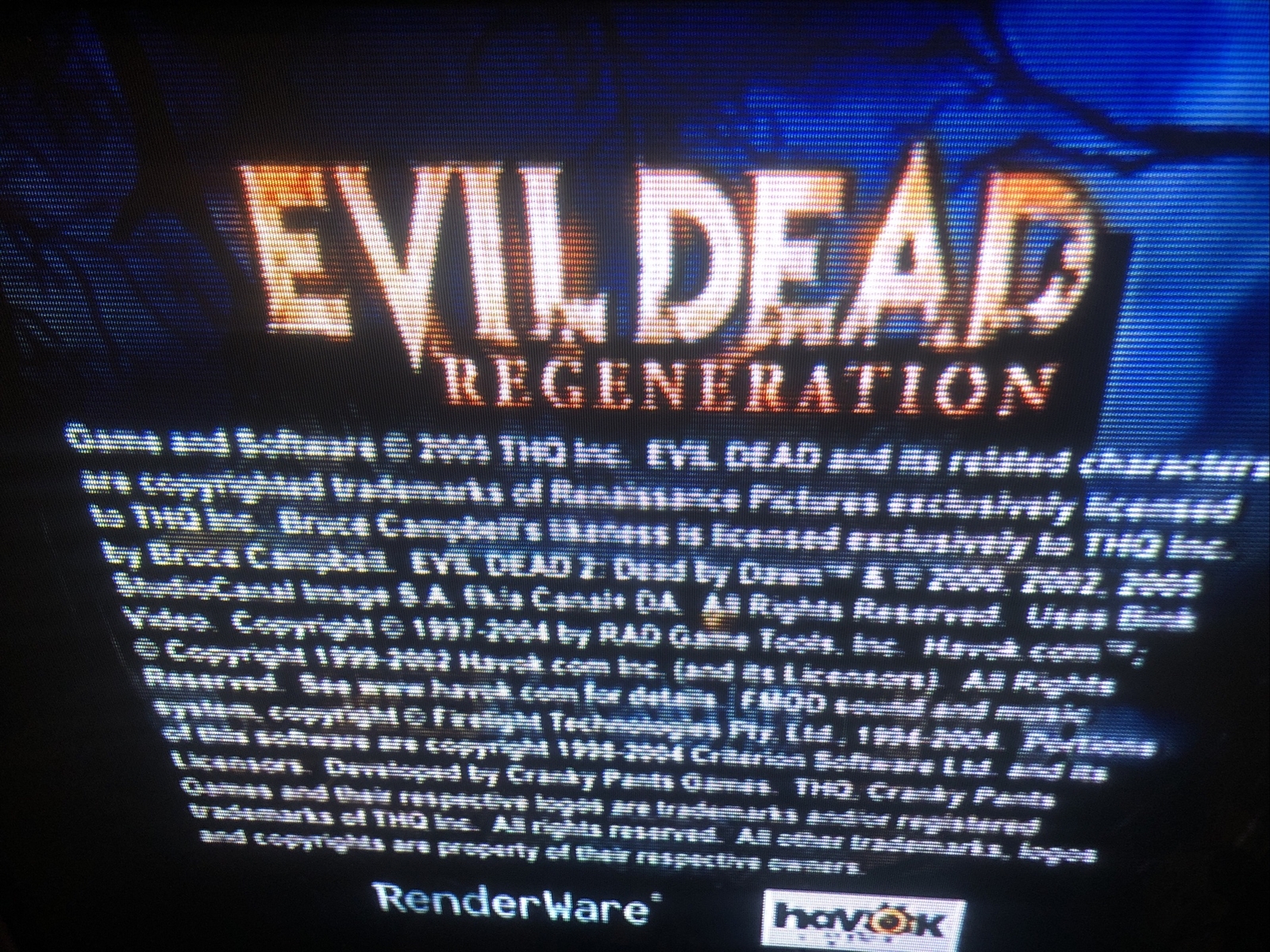 Evil Dead Regeneration PlayStation 2 PS2 Black Label NO MANUAL tested ...