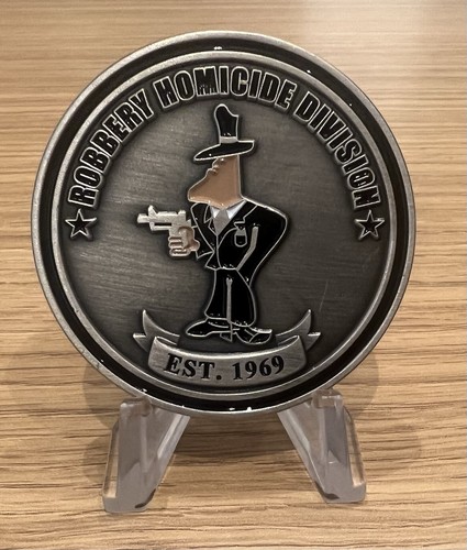 LAPD Robbery Homicide Grim Reaper RHD Challenge Coin | eBay