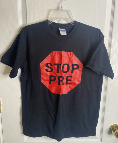 STOP PRE Steve Prefontaine American Long-distance Runner T-Shirt Size M ...