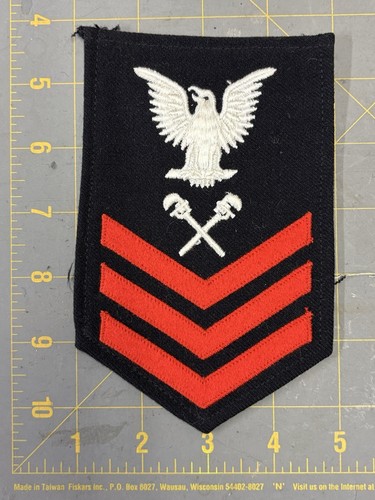 US Navy 1st CLASS Pipefitter - Multi Piece, Embroidered On Twill | eBay