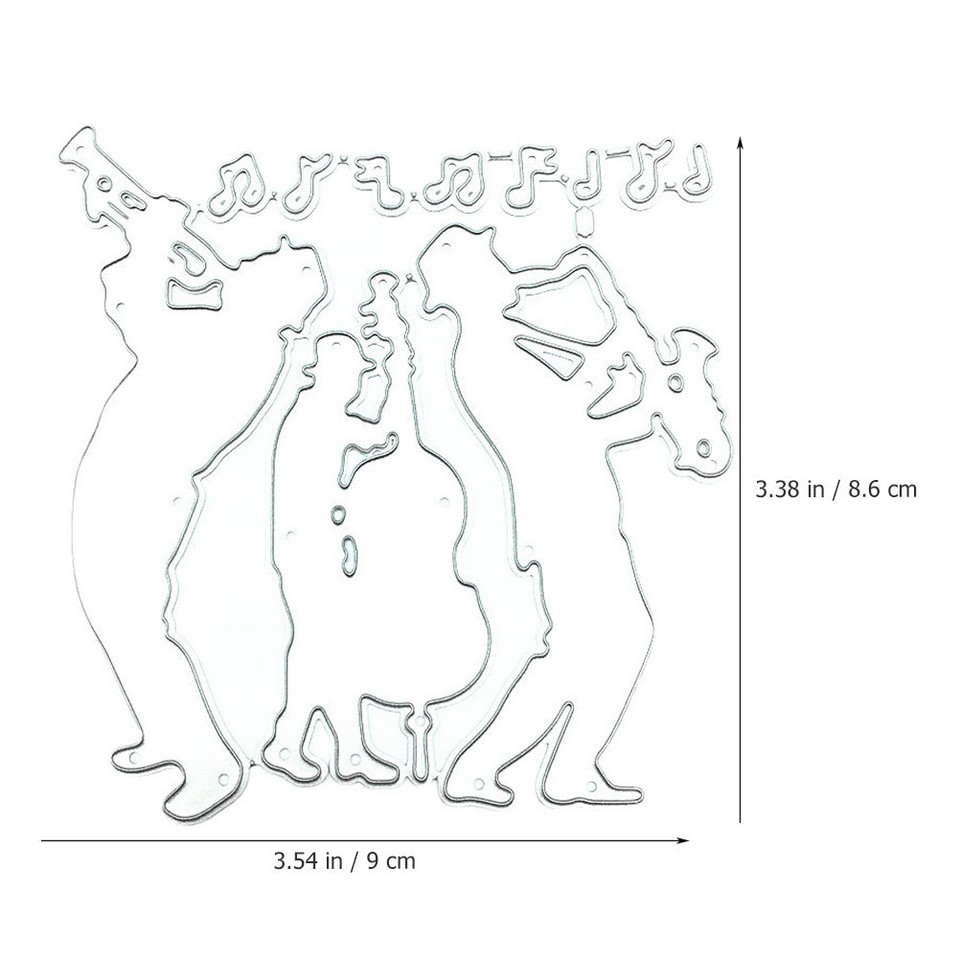 Craft Dies Scrapbook Cut Music Note Template Stencil Metal Cutting ...