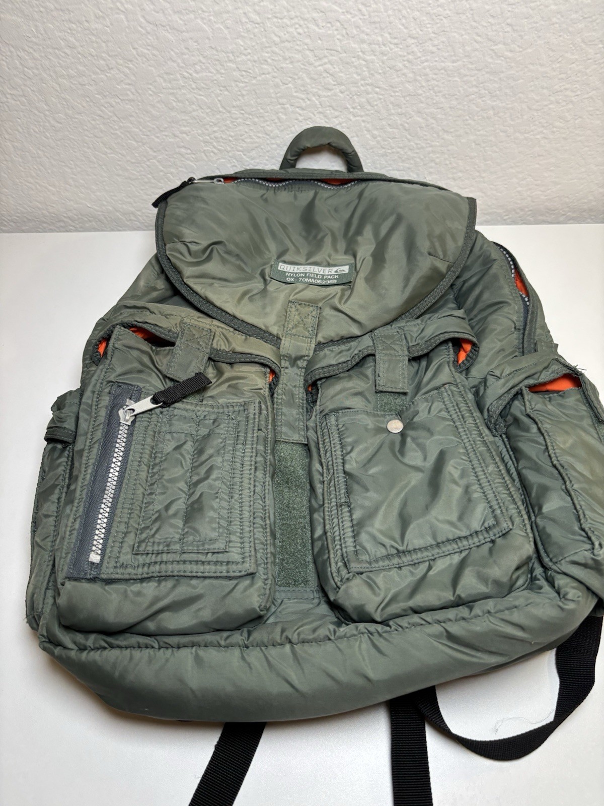 Quicksilver Military Nylon Field Pack Backpack QX-70M… - Gem
