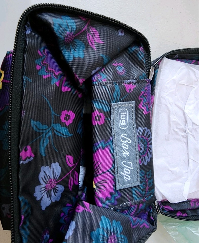 Lug Box Top Storage BOHO FLORAL NWT 880479321208| eBay