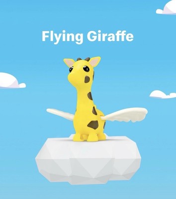 McDonalds Happy Meal Toys 2026 AUS Adopt Me Flying Giraffe BNIB With ...