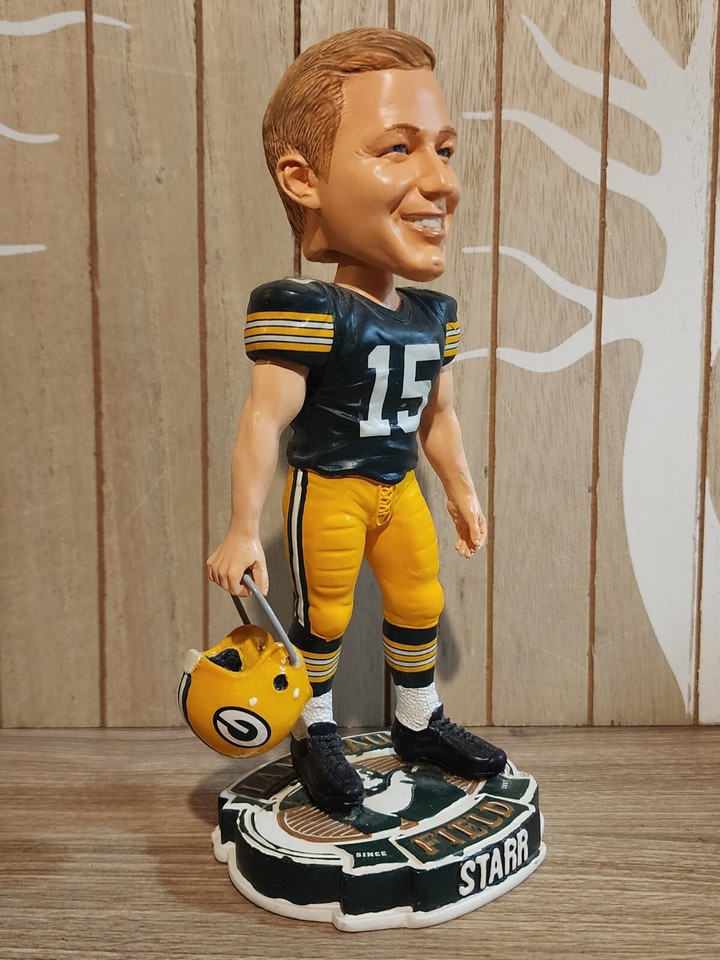 BART STARR Green Bay Packers Bobblehead Lambeau Field Exclusive Limited ...