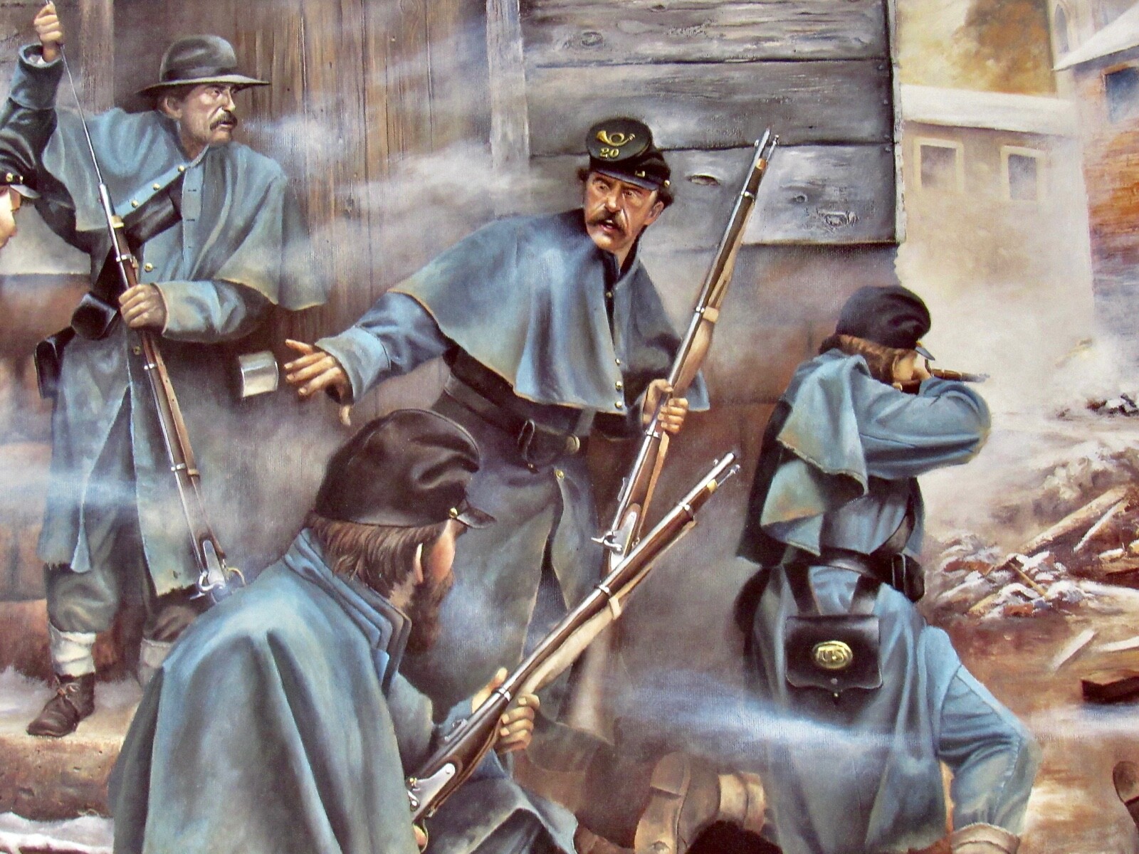 Joe Umble - VOLUNTEERS - Fredericksburg, VA - MINT - NEVER FRAMED | eBay