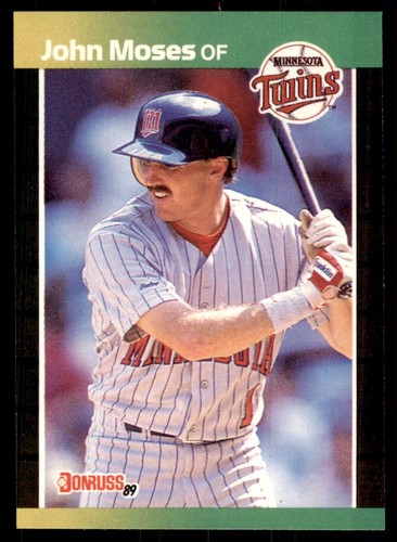 1989 Donruss John Moses A Baseball Cards #626 | eBay