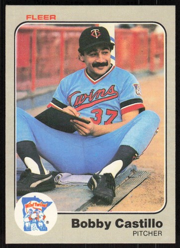 1983 Fleer #608 Bobby Castillo - FREE SHIPPING | eBay