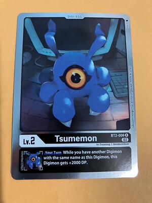 Tsumemon BT2-006 R Foil Digimon CCG | Resurgence Booster NM | eBay
