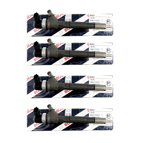 4X Diesel Fuel Injector 0445110217 Fits For Jeep Liberty CRD 2.8L 2005 ...