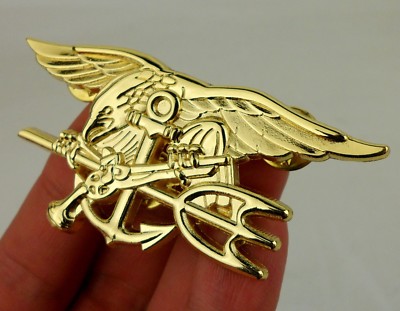 30PCS U.S. Navy SEALs Special Warfare Badge Pins US NAVY SEAL TRIDENT ...