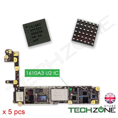 5 X U2 Charge IC Tristar puce 1610A3 pour iPhone 6 6 Plus iPhone SE 6S ...