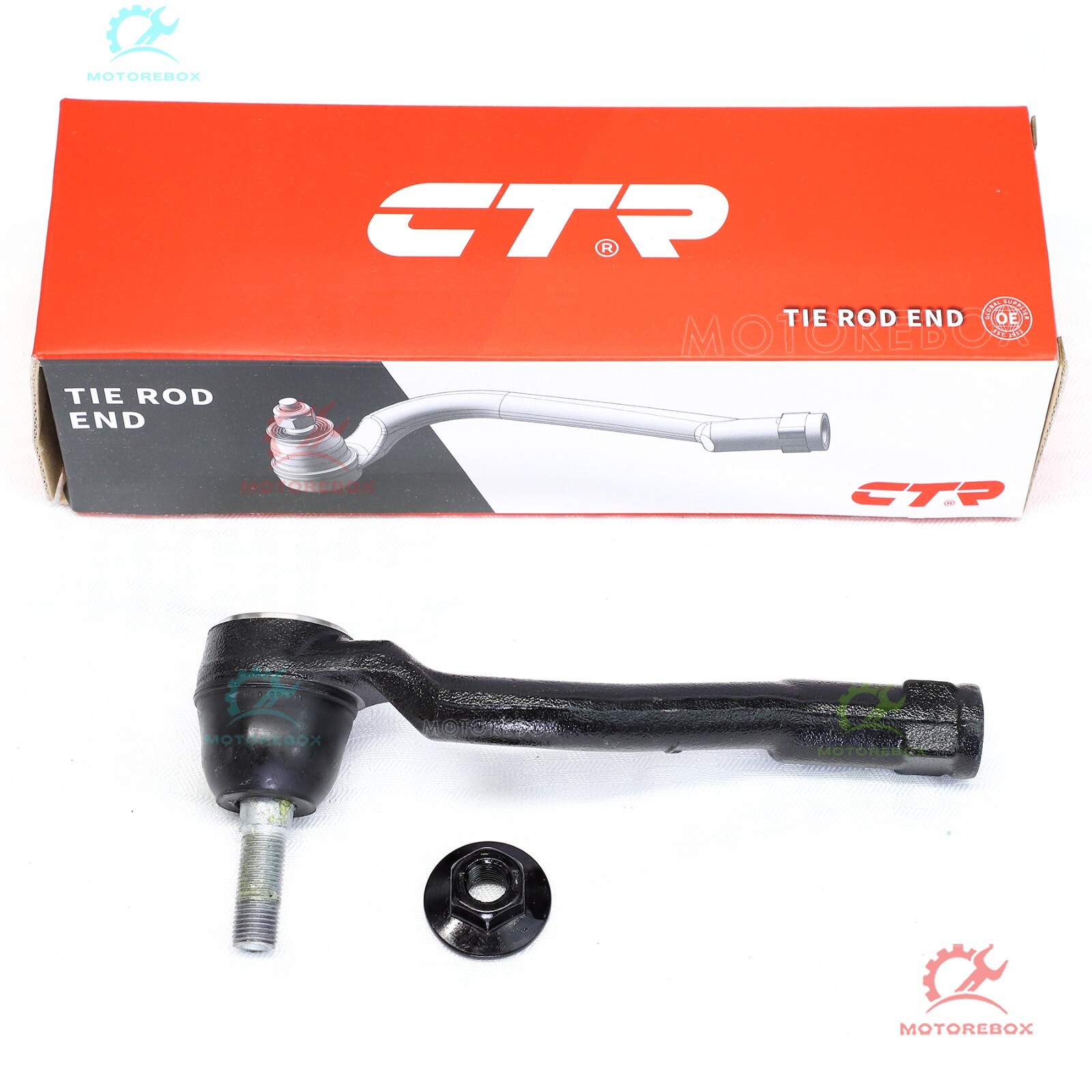 CTR End Outer Tie Rod Left for SONATA 15-17 OPTIMA HYBRID 17-20 ...
