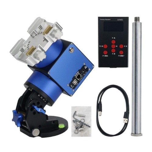 JUWEI-17 Blue Harmonic Equatorial Mount with Wide Dovetail Groove for ...