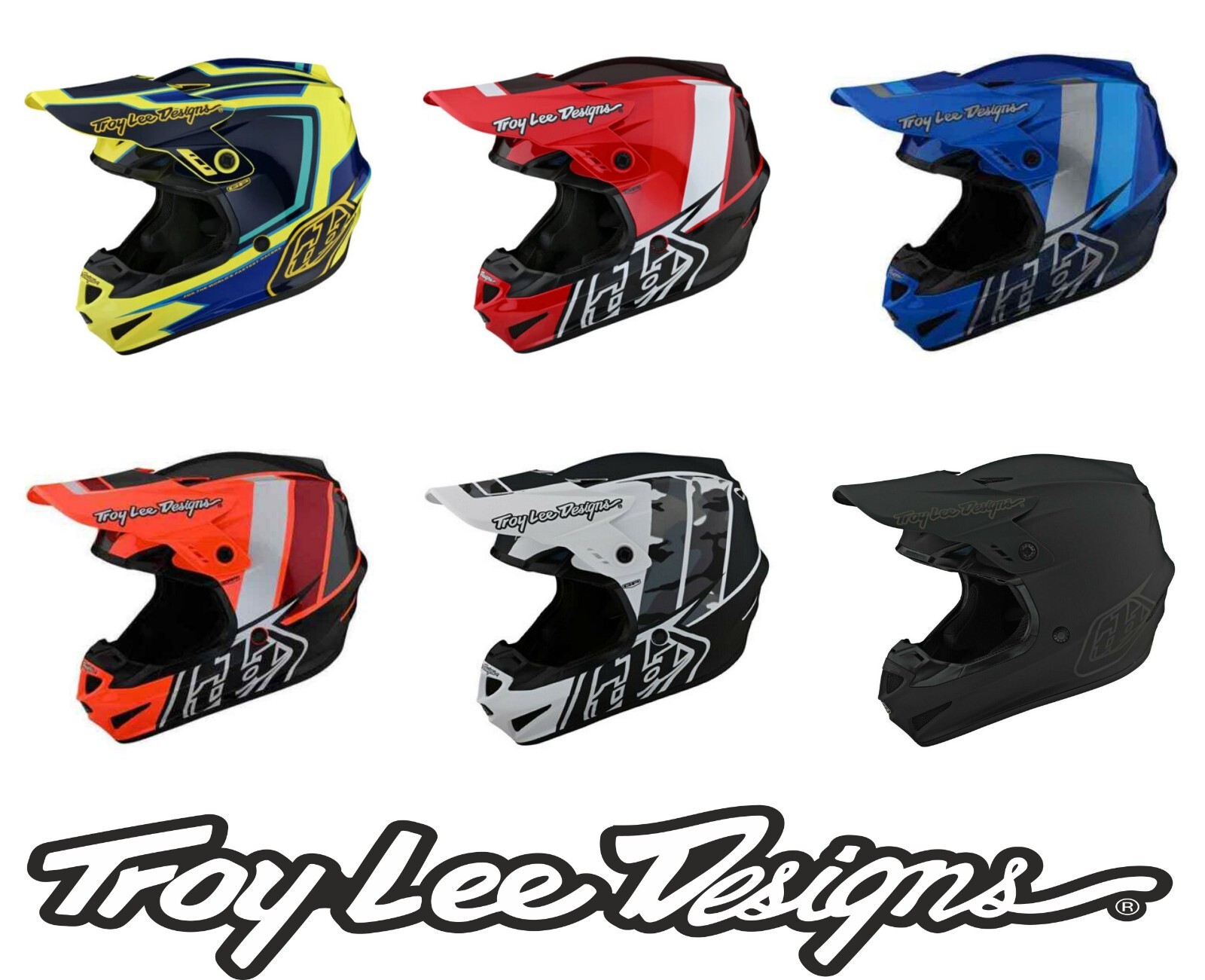 Troy Lee Designs Motocross Helmets