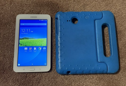 Samsung Galaxy Tab E Lite SM-T113 White 8GB 7" Android Tablet. Kids ...