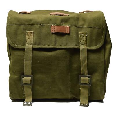 Genuine Romanian army carrying bread bag military surplus OD shoulder ...